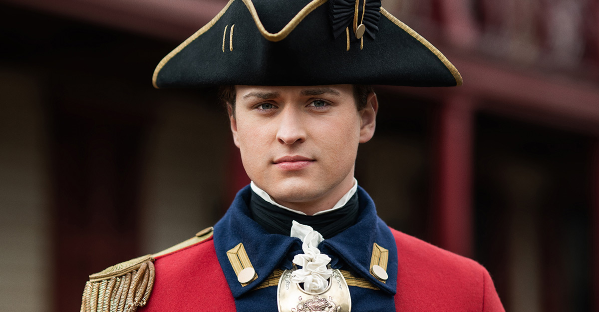 Outlander: Charles Vandervaart (William Ransom) in France in 2024 ...