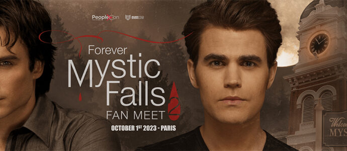 The Vampire Diaries : Steven R. McQueen à Paris pour le Forever Mystic ...